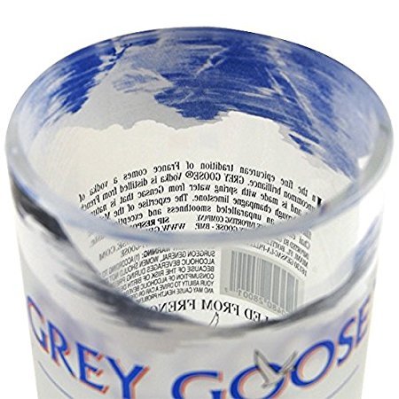 Grey Goose Vodka Rocks Glasses Set of 2 Great Gift Interior Design