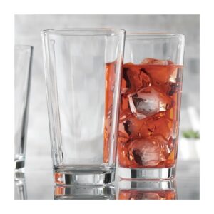 Home Essentials 515 Alanya Clear 17oz Hiball Set of 10