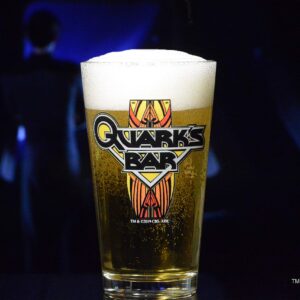 STAR TREK Quark's Bar Printed Pint Glass - Officially Licensed, Premium Quality, Handcrafted Glassware, 16 oz. Set of 4 Beer Glass - A Collectible Gift for Series Lovers, Birthdays & Special Occasions