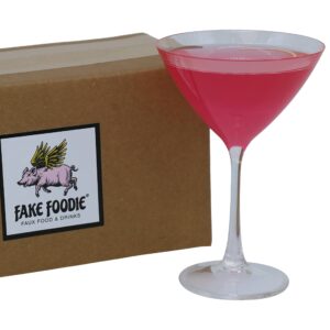 Cosmopolitan - Great for Home Staging - Gift for Cosmo Lovers - Fake Drink