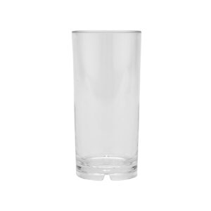 G.E.T. 9-1-SAN-CL-EC Cheers BPA-Free Plastic Highball Glasses, 9 Ounce, Clear, Small (Set of 4)