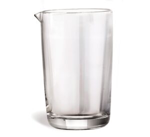 built ny curve cocktail stirring glass, 18-ounce