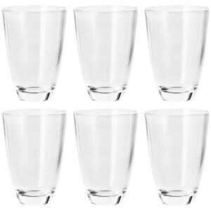 Barski - European - Glass - Hiball Tumbler- 17 oz. - Set of 6 Highball Glasses - Made in Europe