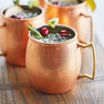 Sur La Table Moscow Mule Copper Mug, Set of 4