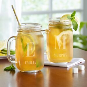 Let's Make Memories Personalized Mason Drinking Jar - Custom Barware - Weddings – Entertaining