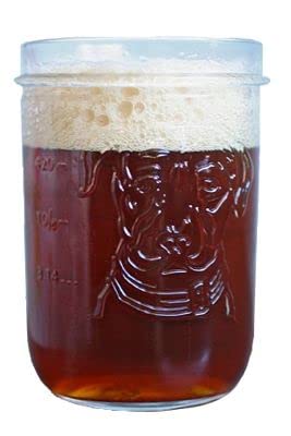 Beer Snob Barware Lagunitas Signature Mason Jar - 16 Ounce - Set of 4