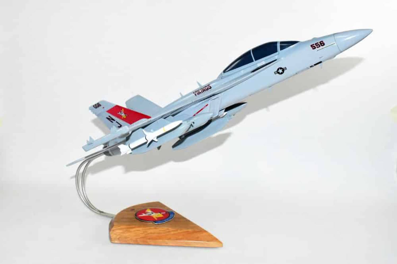 Squadron Nostalgia LLC VAQ-129 Vikings 2019 EA-18G Growler Model