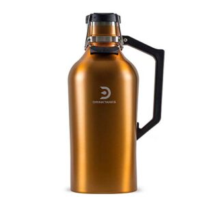 drinktanks 128 oz vacuum insulated stainless steel beer growler