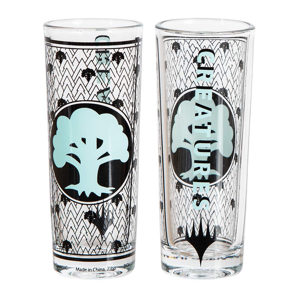 Bioworld Magic: The Gathering Mana Symbol Shot Glasses 5-Pack