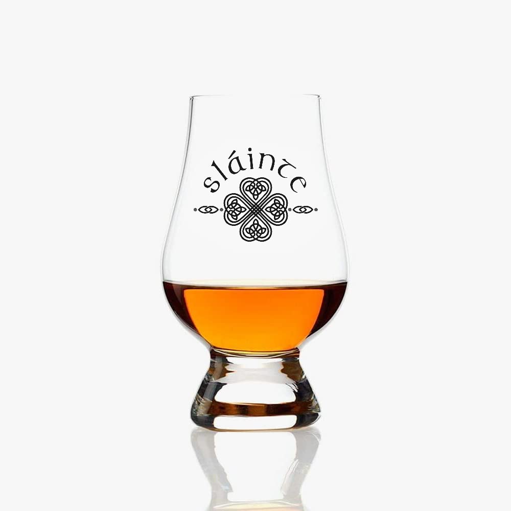 Glencairn Official Scottish Engraved 'Slainte Celtic Cross' Whisky Spirit Tasting Glass 170ml 6 floz