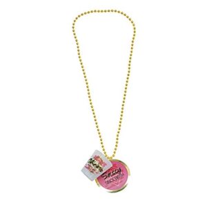 pavilion gift company - 12236 pavilion gift company sassy since birth shot glass necklace, 1.75 oz, pink