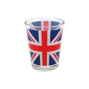 union jack shot glass