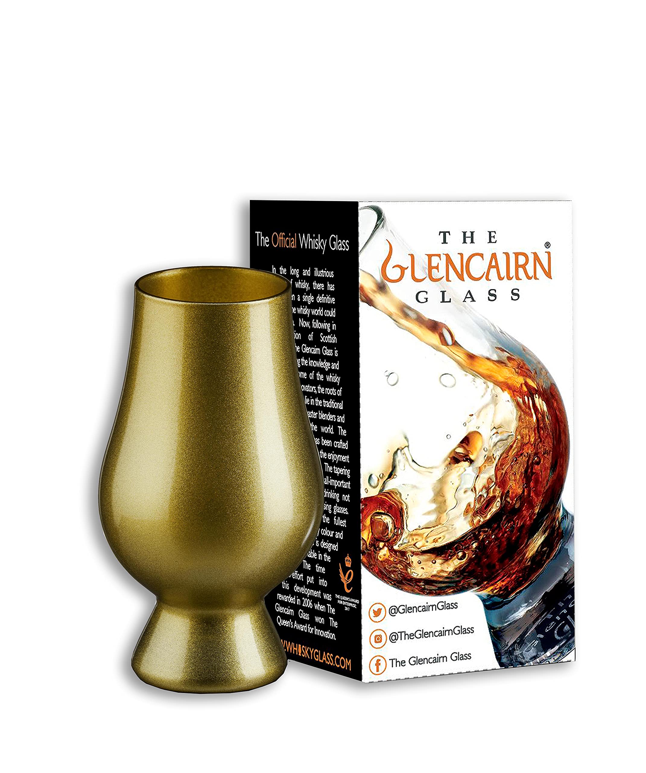 GLENCAIRN GOLD WHISKY GLASS IN GIFT CARTON