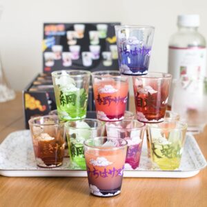 JUST FUNKY Naruto 2-Ounce Round Shot Glass Blind Pack | One Random