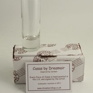 Dreamair Padrino Shot Glass (Blk/Silv)