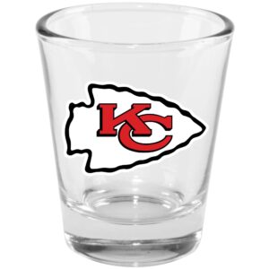 the memory company kansas city chiefs 2 oz collector shot glass