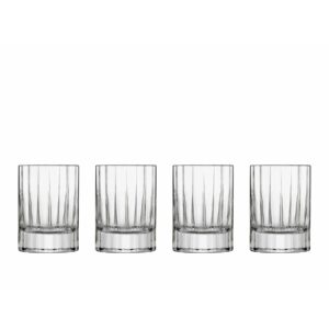 luigi bormioli bach liqueur glass 2.25oz, set of 4.,