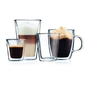 Bodum Canteen Double Wall Espresso/Shot Glass, Set of 2