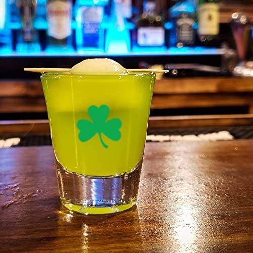 Your Dream Party Shop Irish I was Drunk - St Patrick's Day Shot Glasses - 1.75oz Green St Patty's Day Shot Glasses, Set of 12 St. Patrick Day Drinking Glasses, Irish Gifts Shot Glasses