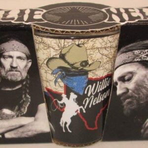 Willie Nelson Shot Glasses with Map