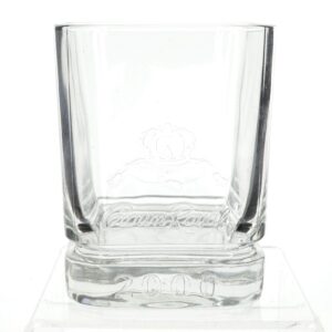 crown royal 2000 millenium square glass