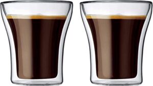 bodum assam double wall tumbler/dof glass, set of 2