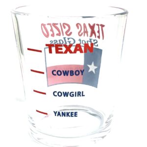 Texas Size Shot Glass