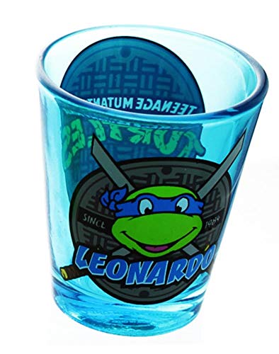 Teenage Mutant Ninja Turtles Blue Leonardo Shot Glass