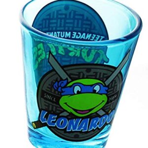 Teenage Mutant Ninja Turtles Blue Leonardo Shot Glass