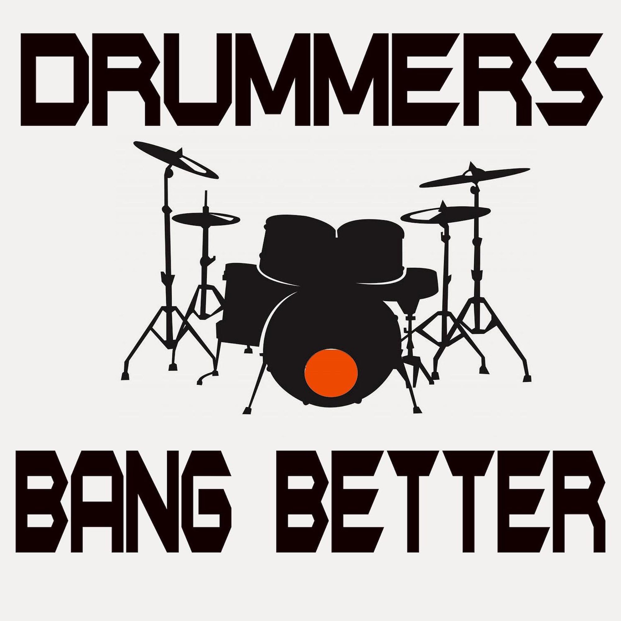 CafePress Drummers Bang Unique and Funny Shot Glass