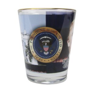 TG,LLC Treasure Gurus Keep America Great Donald Trump MAGA Shot Glass Novelty Gift