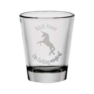 i'm magical shot glass (clear)