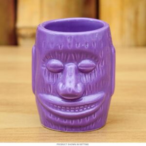 big ihu god kc hawaii ceramic tiki bar shot glass 1.5 oz.