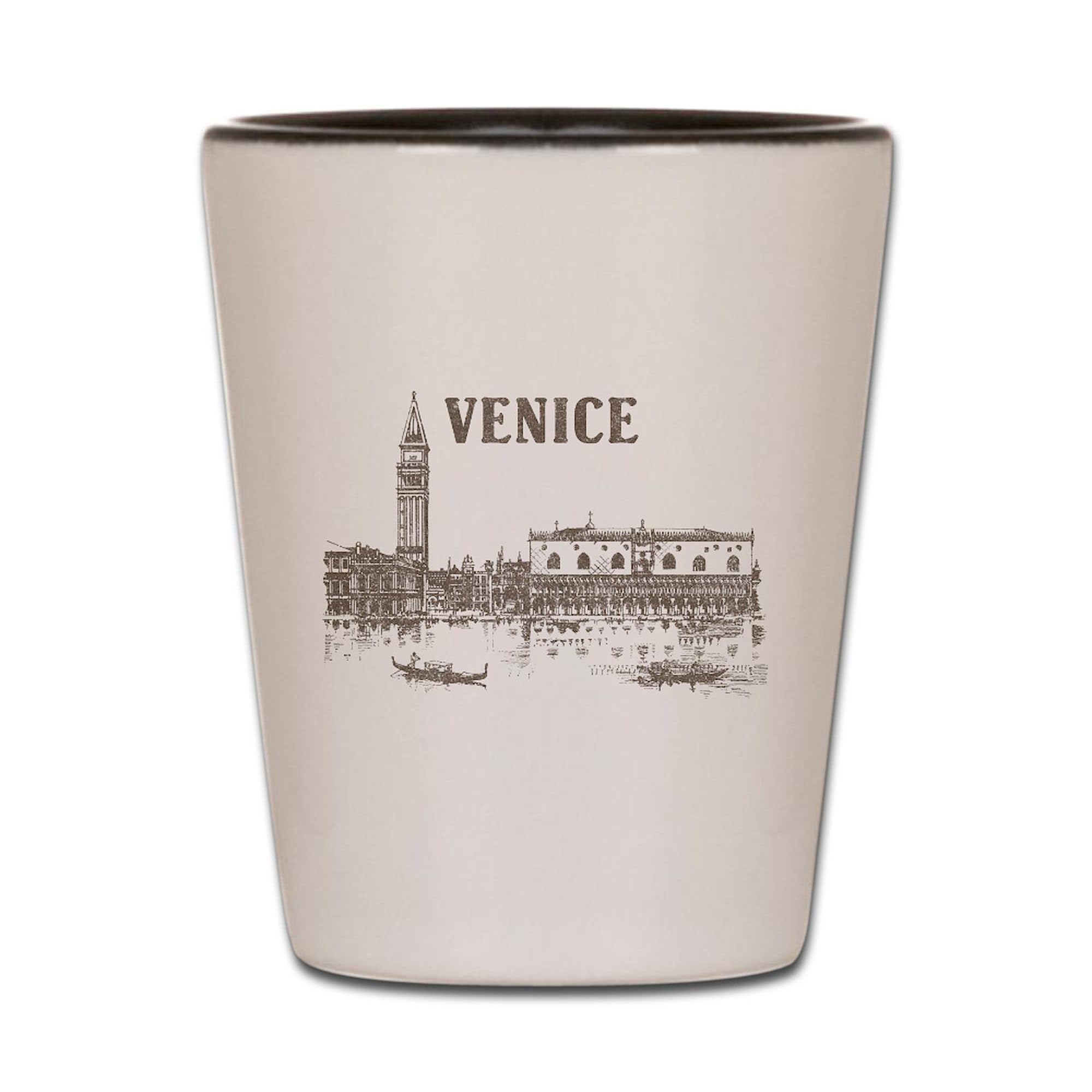 CafePress Vintage Venice Unique and Funny Shot Glass