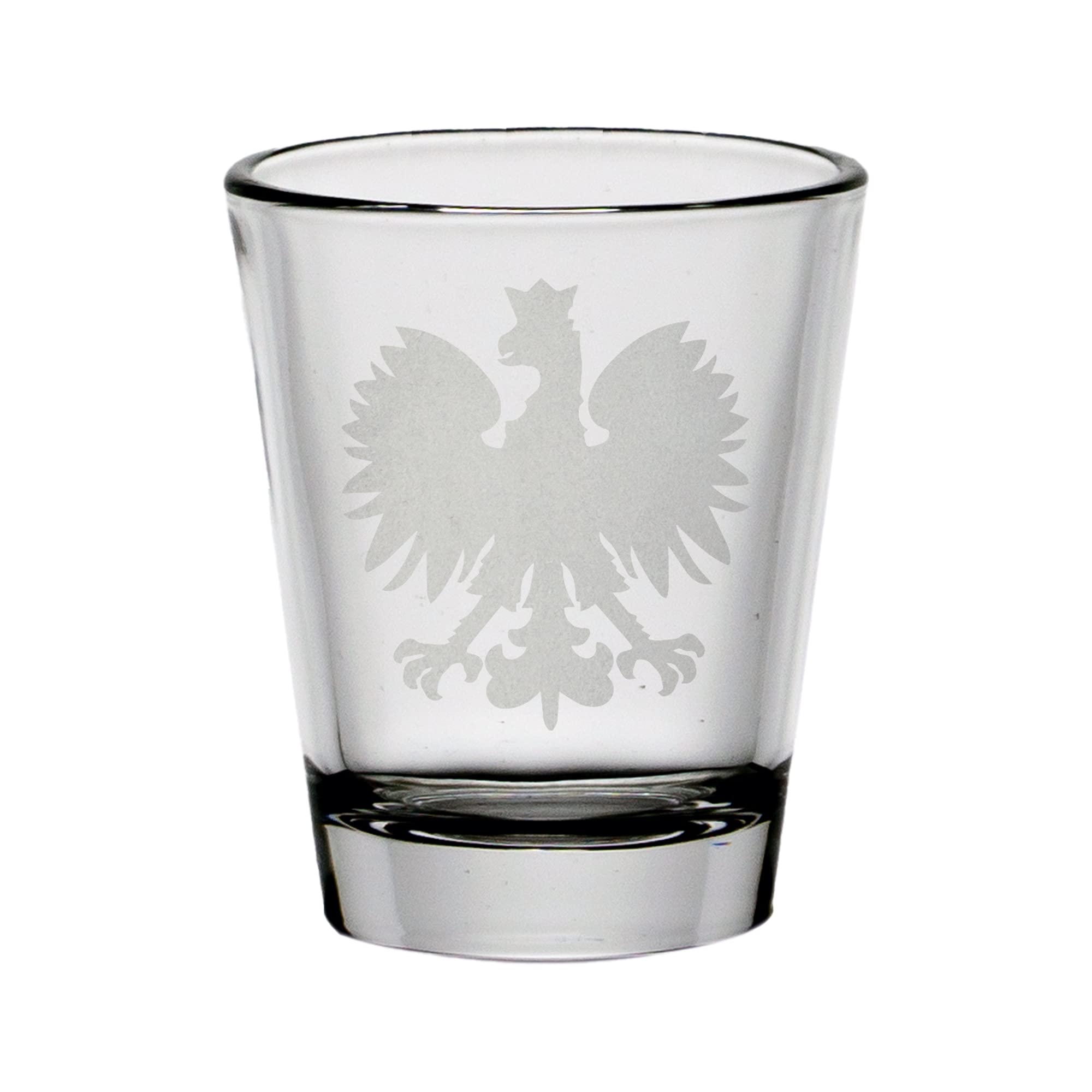 Polish Eagle Shot Glass (Clear)