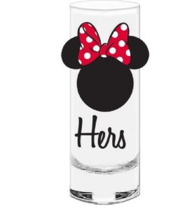 disney hers minnie shot glass