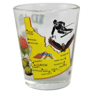 Souvenir Shot Glass - Idaho