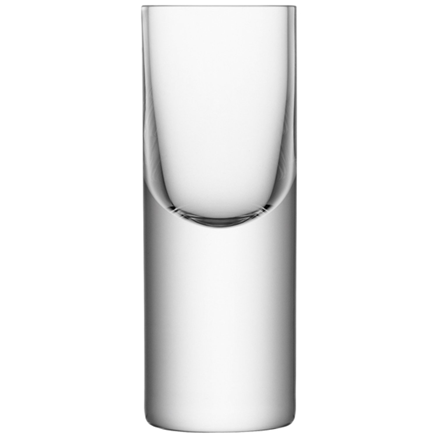 LSA International Boris Shot Glass Clear x 2, 1.7 fl oz/H4.75in, set of 2