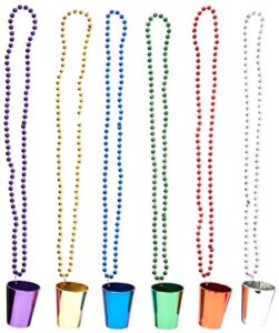 rhode island novelty 33" 7mm shot glass beads