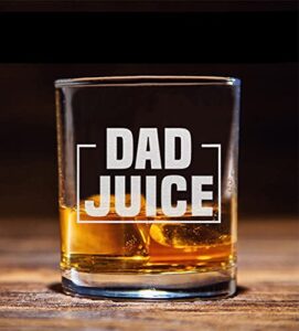 neenonex dad juice whiskey glass - funny birthday fathers day gift for dad