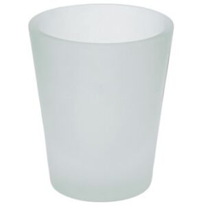 12 Pieces Blank Sublimation Shot Glasses 1.5 ounces Frosted Heat Thermal Transfer Coating Dye