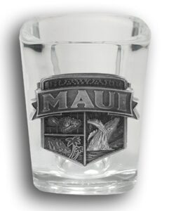 maui medallion shot glass