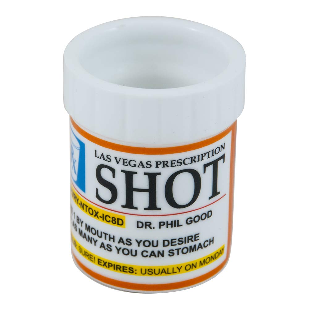 RTSI Las Vegas Prescription Shot Glass - 2 Ounces