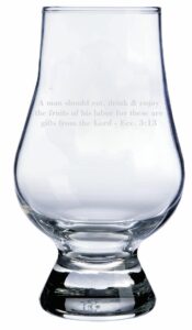 glencairn fruits of labor quote whisky glass