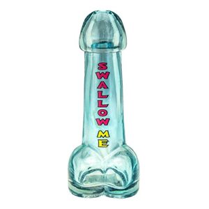 rockin gear shot glasses shooter penis shot glass bachelorette party favors fun novelty sexy gag gift -best gift for bachelor/bachelorette party favors (blue, 1)