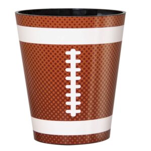 2oz plastic football shot glass