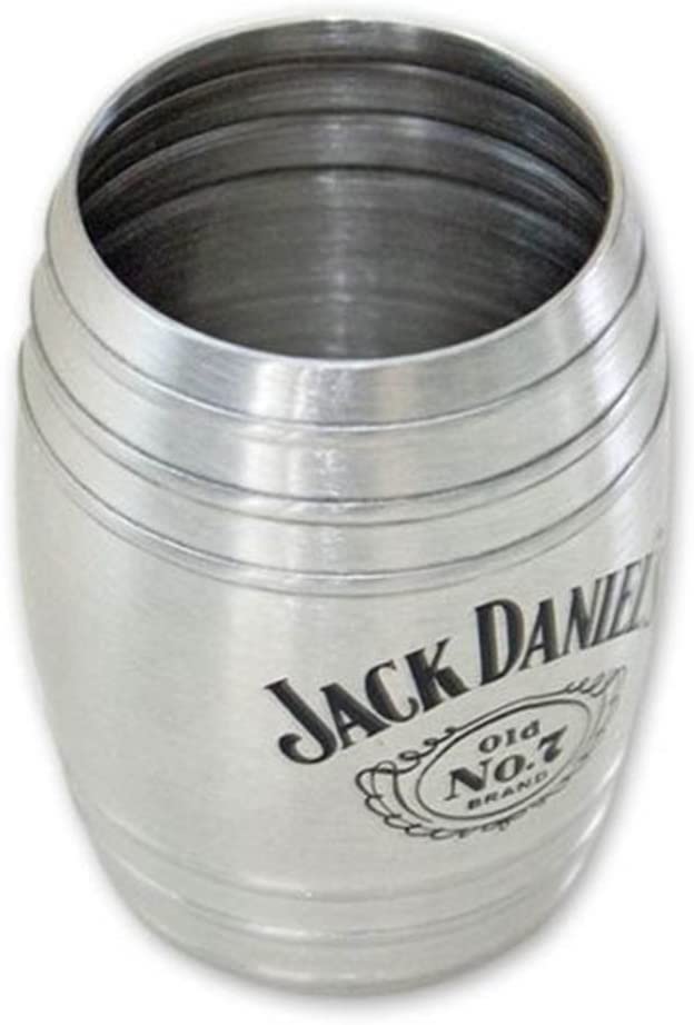 Jack Daniel's Medium Barrel Stainless Steel Shot Glass 2oz