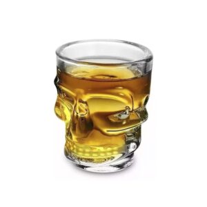 seyal® halloween skull shot glass - set of 2