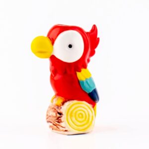 BARCONIC® TIKI PARROT SHOT GLASS - 2.75 OUNCE