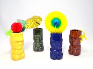 tiki shot glasses - 1 dozen